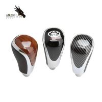 China Gear Shift Knob Handball Automatic Shift Lever Fit For Toyota Universal Type for sale