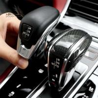 China Premium Interior Car Carbon Fiber Gear Handle Car Shift Knob For Porsche Cayenne 2018-2022 Panamera 2017-2022 for sale