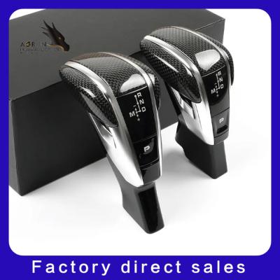 China Premium Interior Car Carbon Fiber Gear Handle Car Shift Knob For Porsche Cayenne 2018-2022 Panamera 2017-2022 for sale