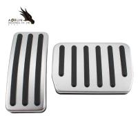China 2022 Aluminum Accelerator Car Pad Cover Accelerator Clutch Pedal Pad Car Pad For Tesla Model 3 for sale