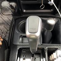 China For Toyota Cars Personalized Leather Gear Shift Knob Replacement Car Styling Accessories for sale