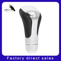 China Car Accessories Universal Leather Car Gear Shift Knob Automatic Gear Shift Knob Steering Wheel Knob for sale