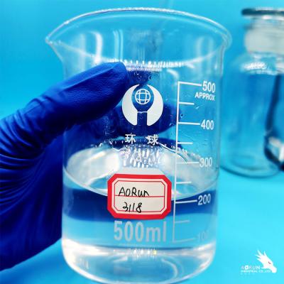 China Adhesive Glue 3118 Art Epoxy Resin Natural Defoaming For River Art Table for sale