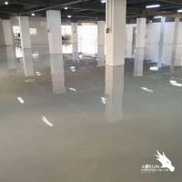 China AB 4:1 Epoxy Floor Resin Coating Water Based Epoxy Resin Fast Curing for sale