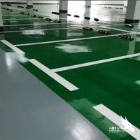 China Liquid Coating Epoxy Floor Resin Non Slip Floor Office Factory Tile Solvent Free for sale