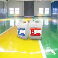 China Waterborne Concrete Epoxy Floor Resin Self Leveling Solvent Free Epoxy Resin for sale
