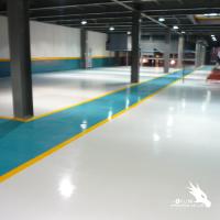 China Waterproof Liquid Glass 2 Part Epoxy 3D Floor Sticker Impact Resistance for sale