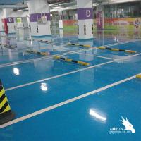 China No Bubbles 3D Flooring Epoxy Resin Free Leveling Transparent Concrete Floor for sale