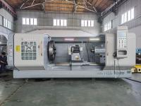 China Heavy Duty Horizontal Lathe with Grinding Wheel 1000mm Swing Over Bed 10 Ton Capacity for sale
