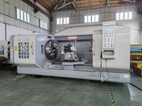 China Heavy Duty Horizontal Lathe with Grinding Wheel 1000mm Swing Over Bed 10 Ton Capacity for sale