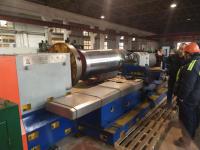 China Large Horizontal Conventional Lathe Machine For Turning Shaft Cylinder Cathode Roller for sale