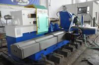 China CNC Horizontal Lathe with Grinding Wheel for Turning Long Shafts 1000mm Swing for sale