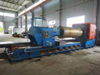 China Cathode Roller Turning Heavy Horizontal CNC Lathe Machine With 2 Cutting Tool Turrets for sale