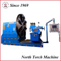 China Flange Turning Facing Horizontal Lathe For Machining 5000 Mm Diameter Flywheel for sale