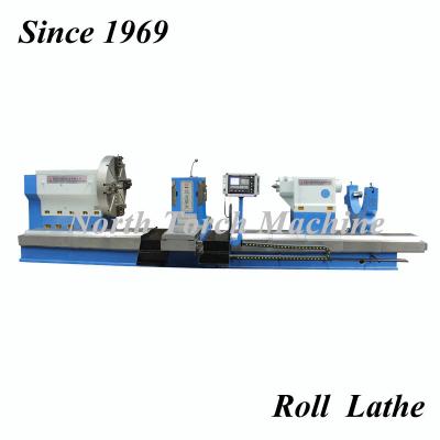 China High Sensitive CNC Roll Lathe For Repairing Roll Groove CE Certification for sale