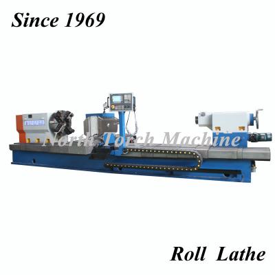 China Roll Turning CNC Lathe Machine Steel Groove Turning High Performance for sale