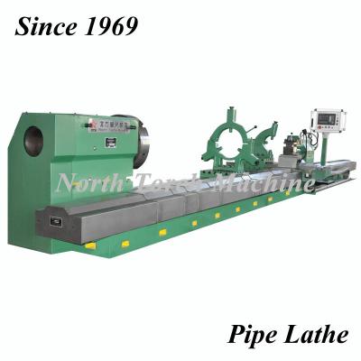 China Conventional Pipe Threading Lathe CE Certified 800mm Swing 11kW for sale