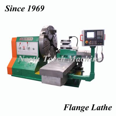 China Stable CNC Flange Accurate Lathe Machine High Sensitive Energy Saving for sale