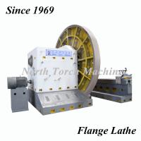 China Two Chucks Flange Steel Lathe Machine Stable Running Strong Rigidity for sale