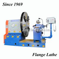 China Mechanical Engine Flange Lathe For HDPE Metal Flange High Performance for sale