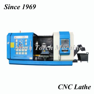 China CNC Horizontal Lathe Machine CK6180 High Accuracy Turning Flange 800mm Swing for sale