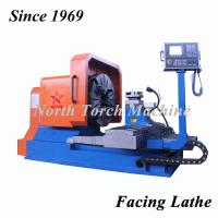 China Large Flange Horizontal Turret Lathe CNC 2000mm Swing Diameter for Facing Aluminum Steel Mold for sale