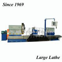 China Large Conventional Lathe Machine , High Precision Cnc Lathe Stable Running for sale