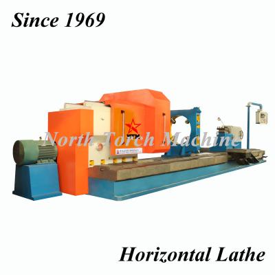 China Custom Heavy Duty Lathe Machine , High Speed Precision Lathe Welding Pipe Turning for sale