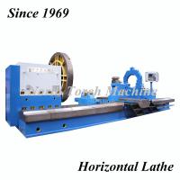 China Custom Heavy Duty Lathe Machine , High Speed Precision Lathe Welding Pipe Turning for sale