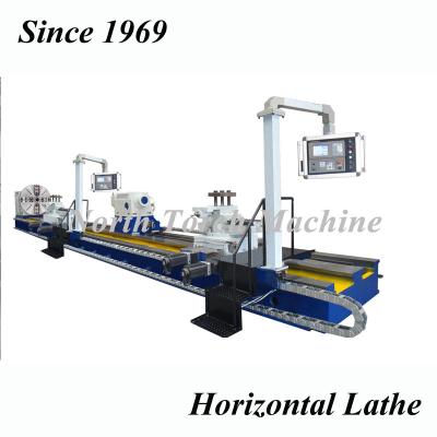 China Heavy Duty Horizontal Lathe CG61160 1600mm Swing 8000mm Length ISO Certified for sale
