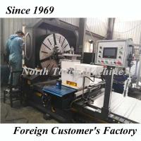 China Heavy Duty CNC Turret Lathe Machine 800mm Swing 11KW for Propeller Inner Hole Turning for sale