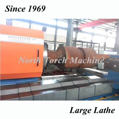 China Large Horizontal CNC Lathe Stable Performance For Turning Shaft Parts for sale