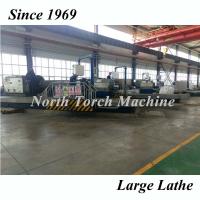 China CNC Roll Turning Lathe CK84 Series 4 Guide Rails Max 20000mm Workpiece Length for sale