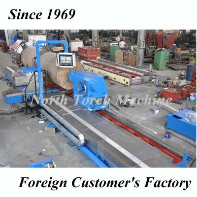 China High Precision Steel Turning Lathe Strong Rigidity For Casting Iron Roll for sale
