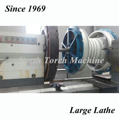 China NTM Horizontal Lathe Machine , Precision Metal Lathe For Pump Body for sale
