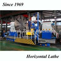 China Large CNC Metal Turning Lathe 5000mm Swing Diameter for Pump Shaft Cylinder Turning for sale