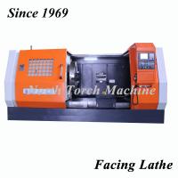 China Flat Bed CNC Lathe Machine , Metal Turning Lathe Mill Cylinder Use for sale