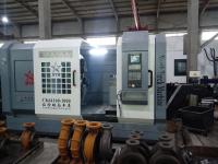 China 1000mm PLC Cnc Turning Flange Metal Lathe Machine for sale