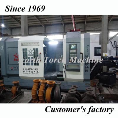 China Horizontal Metal Lathe Machine for Threading Pipe Connector 2000mm Swing Diameter for sale