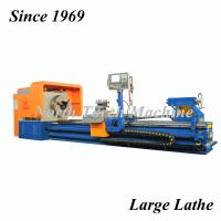 China Industrial Horizontal Lathe Machine With 2 Guide Rails For Turning Crankshaft for sale