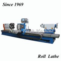 China Horizontal Roll Turning Lathe Machine , High Speed Precision Lathe For Steel Roll for sale