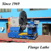 China CNC Flange Turning Lathe Floor Type 2000mm Swing Diameter for Heavy Duty Facing for sale