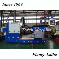 China CNC Floor Type Flange Lathe CW6025 2500mm Swing High Durability for sale