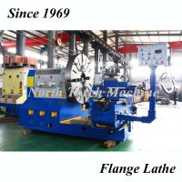 China CNC Floor Type Flange Lathe CW6025 2500mm Swing High Durability for sale