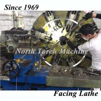 China CNC Floor Type Flange Lathe CW6025 2500mm Swing High Durability for sale