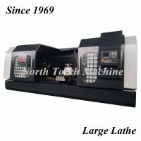 China Semi Automatic Horizontal Lathe Machine CK61125 for Turning Shipyard Propeller 1250mm Swing for sale