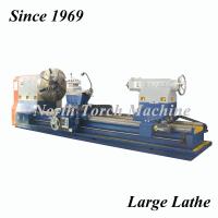 China Large Heavy Duty Horizontal CNC Lathe Machine For Turning 6000 Mm Roller for sale
