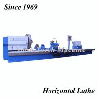 China Large Heavy Duty Horizontal CNC Lathe Machine For Turning 6000 Mm Roller for sale