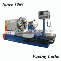 China CNC Facing Lathe Machine 2000mm Swing Diameter for Turning Big Metal Parts Low Noise for sale