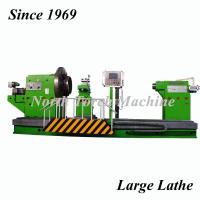 China Heavy Duty Horizontal Lathe Machine , Large Conventional Turning Machine Low Noise for sale